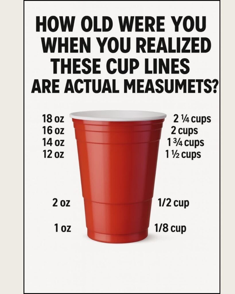 Friday!!! Time to party, Remember the Red Cup? | In the MIDDLE of the RIGHT